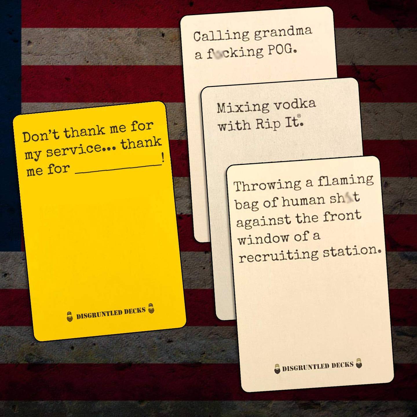 This deck of cards will (not) leave you ‘disgruntled’