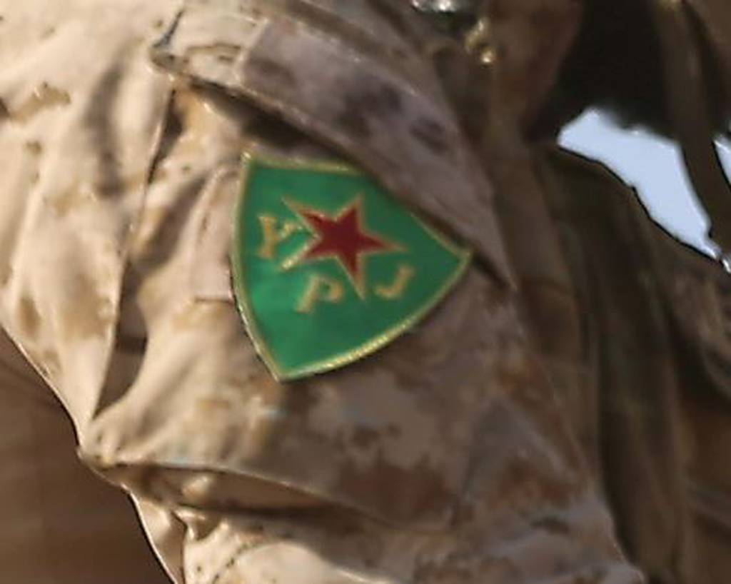 American Green Berets in Syria are wearing Kurdish militia insignia on ...