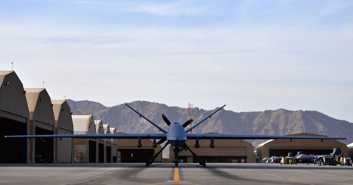 predator drones over la