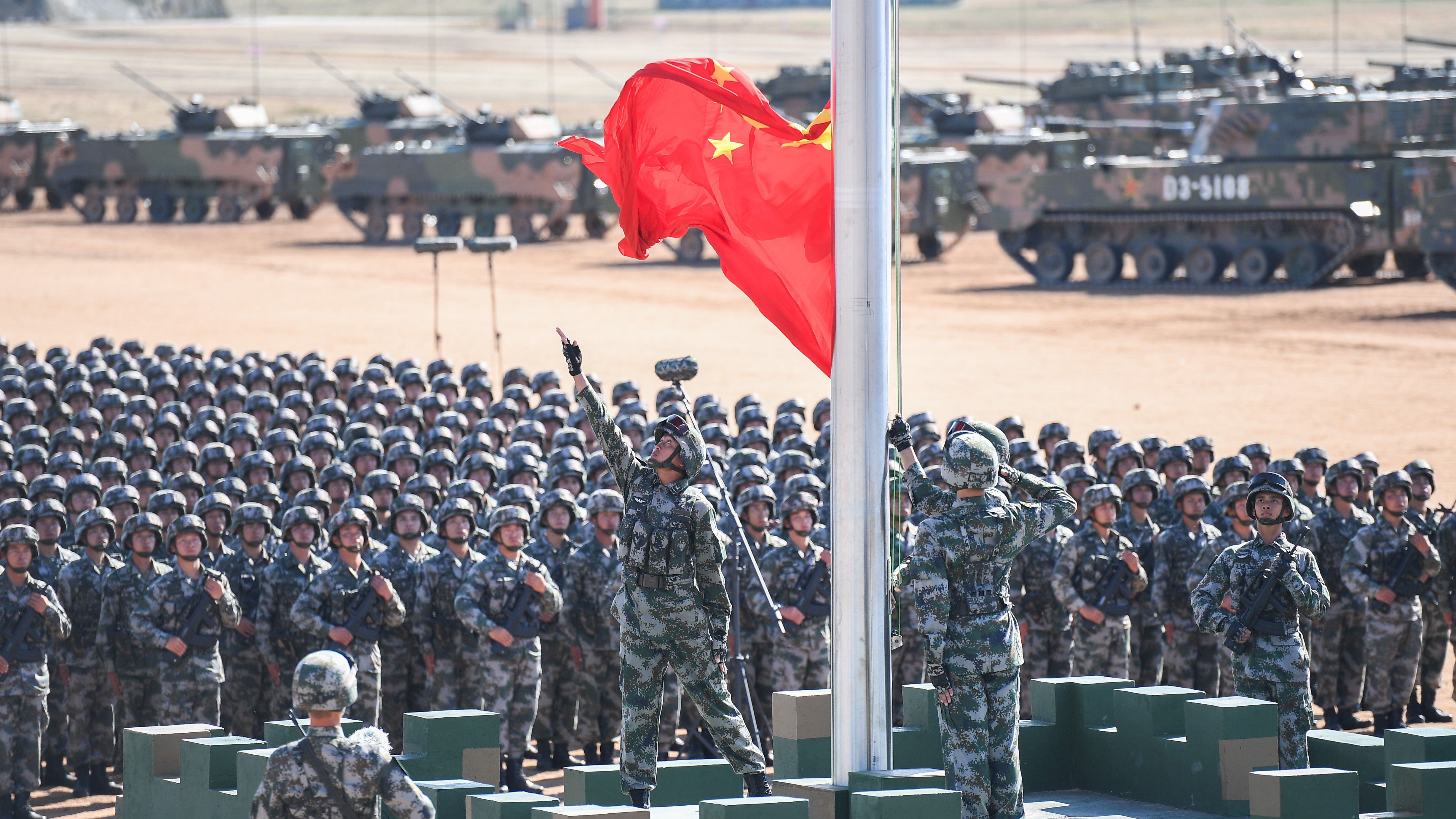 Chinese Military Parade Tank