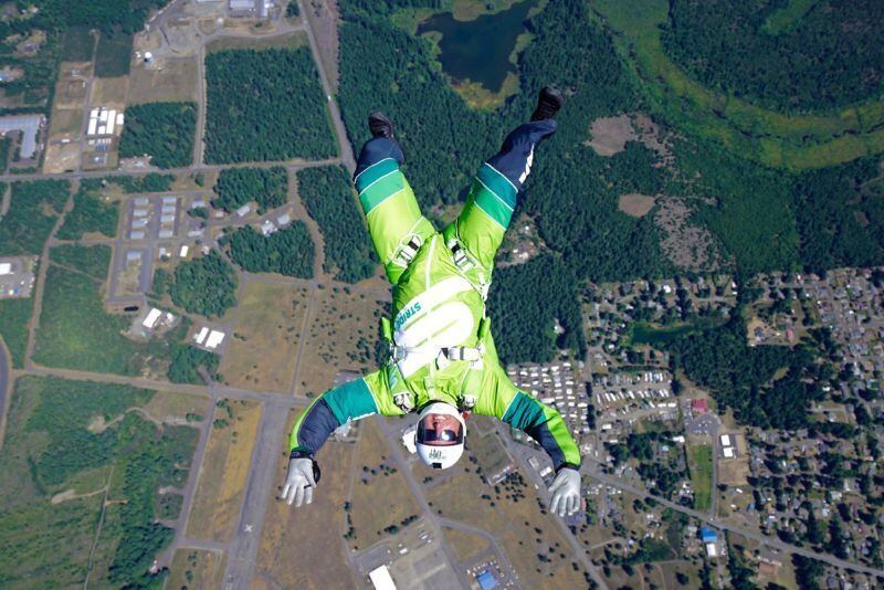 skydiving without parachute name