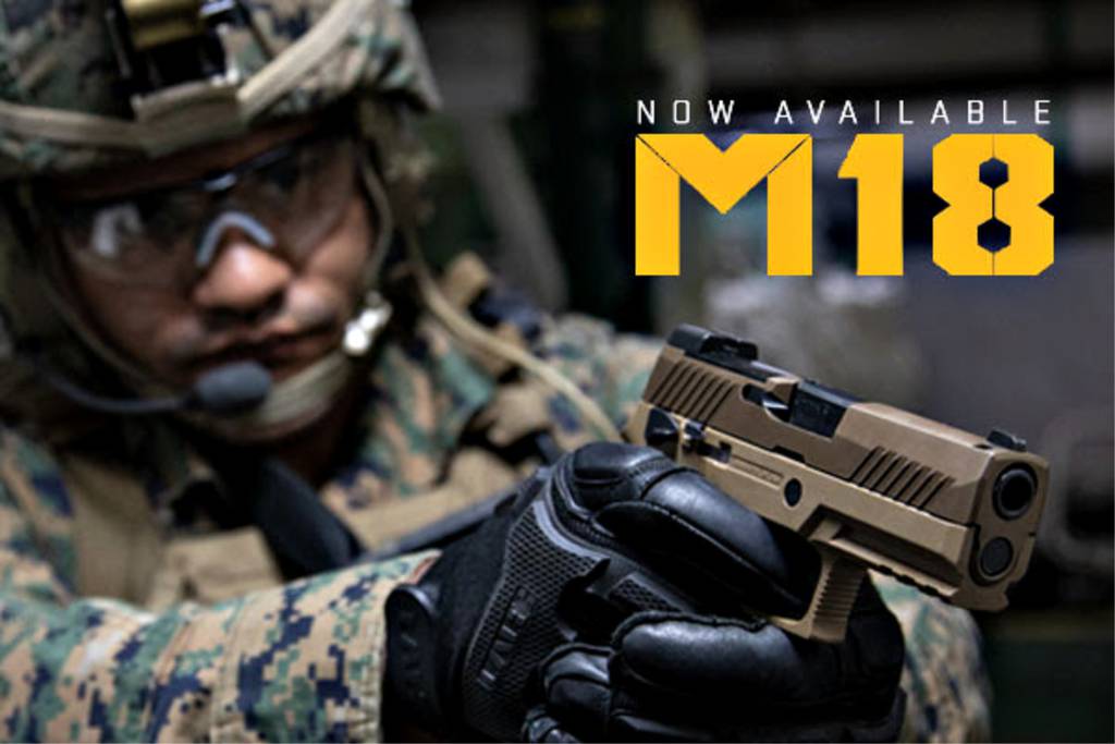 Sig Sauer now offers a civilian version of the US military M18