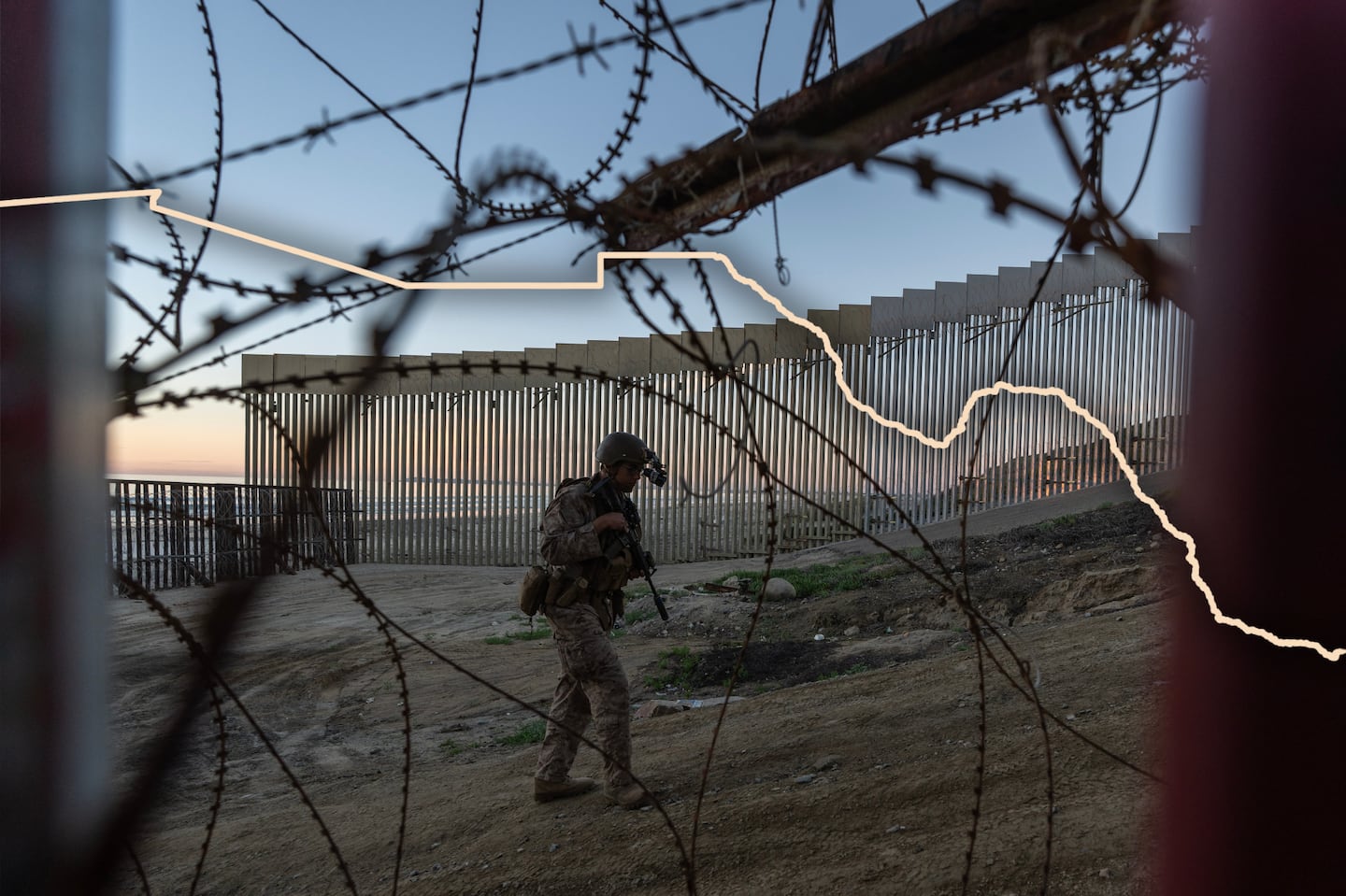 A war zone, minus the war: One year later, has the military really ...