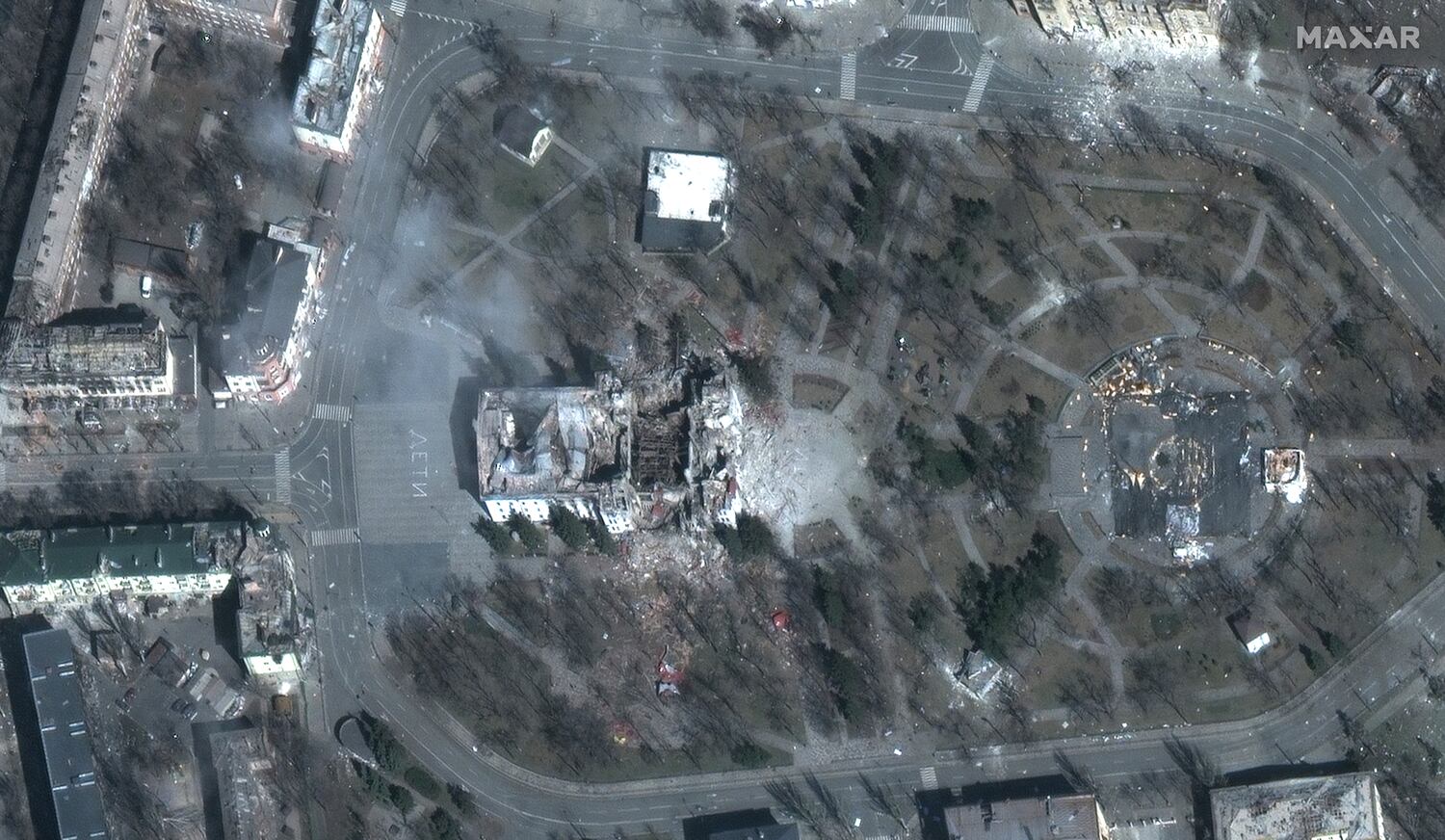 Satellite images show new Russian military facility in Mariupol