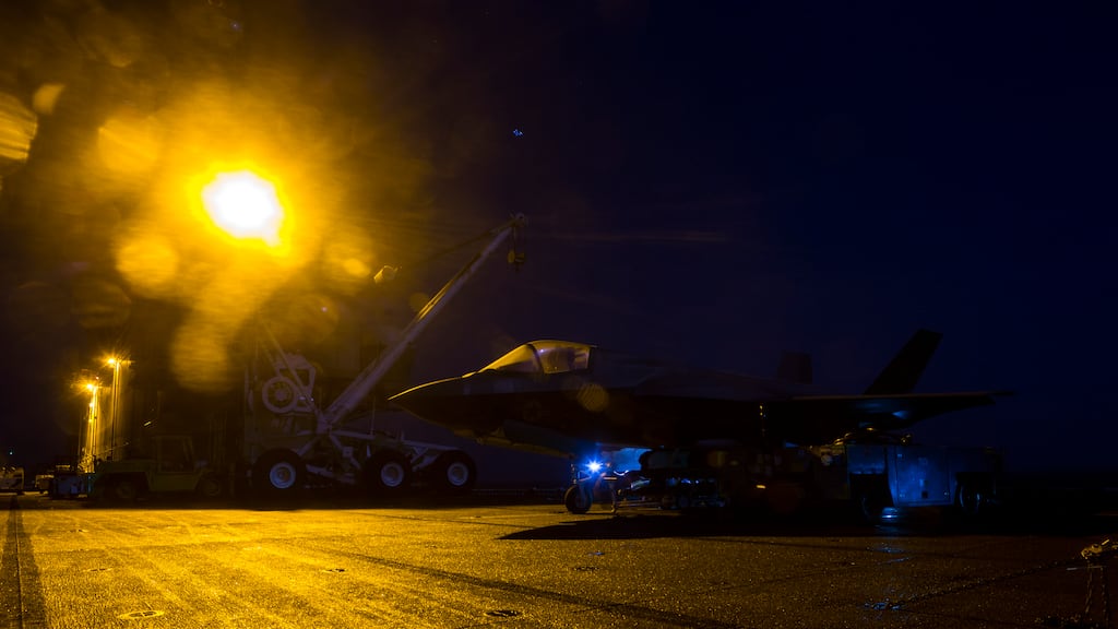 Marine Corps F-35 flies first combat mission in Afghanistan