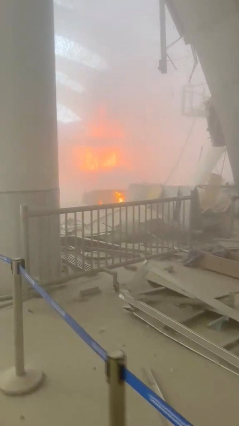 Gulf tensions escalate as Iran hits Kuwait, US strikes near Hormuz