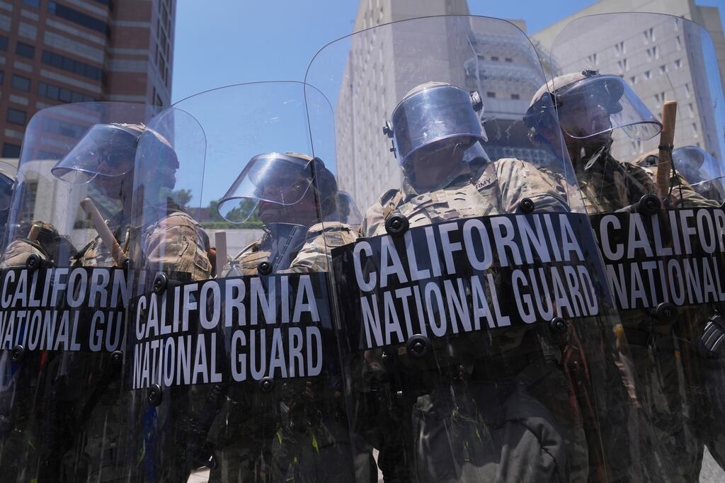 Military requests pulling 200 troops back from California protest duty