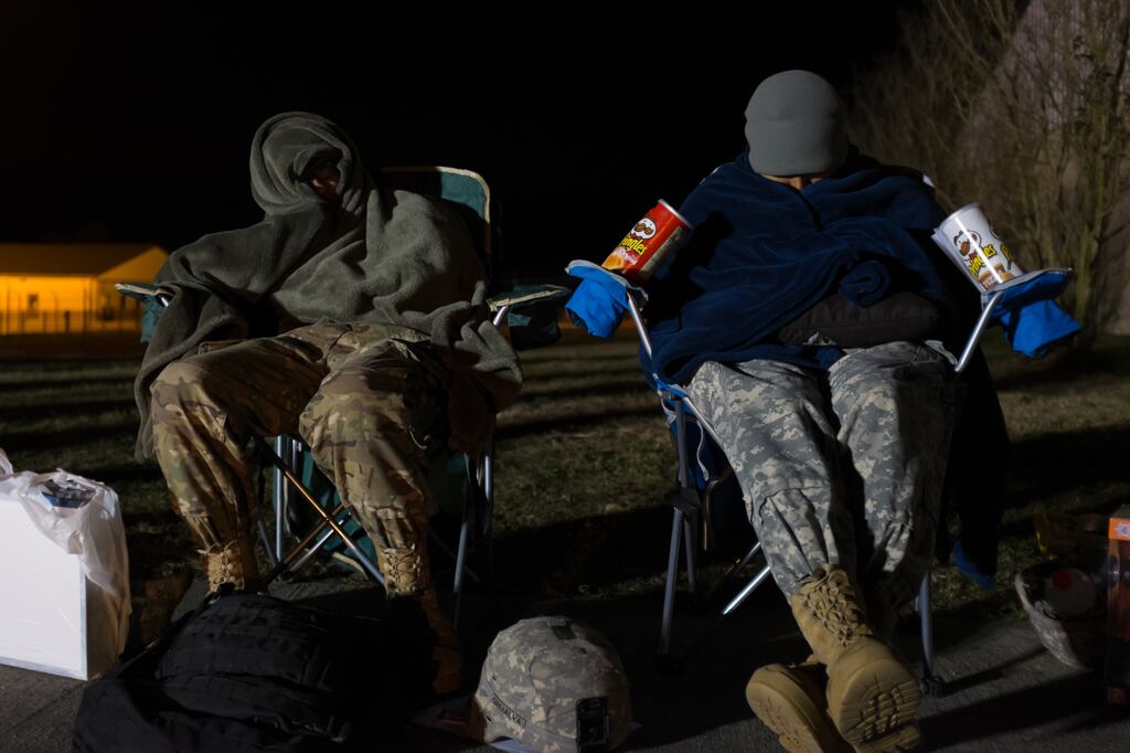 A definitive ranking of troops’ extreme napping positions