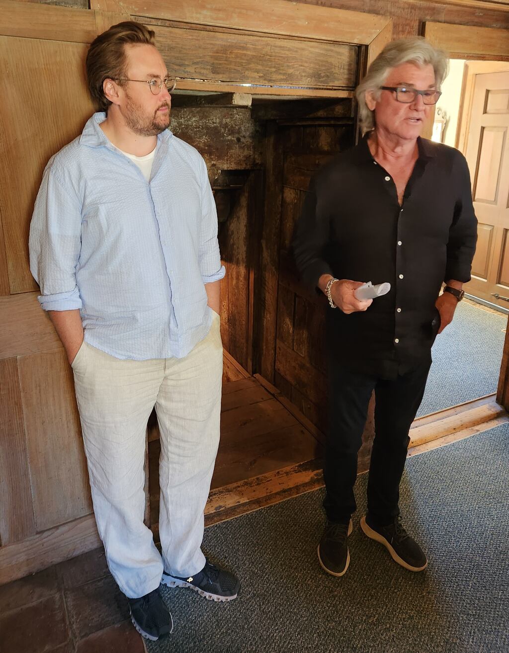 Veteran Kurt Russell discovers his surprising Revolutionary War ties