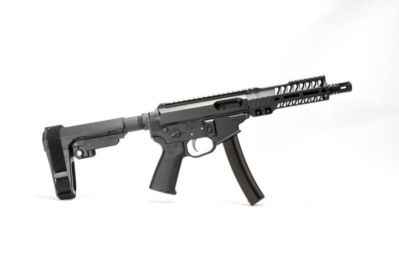 Check out this AR/MP5 hybrid from Quarter Circle 10