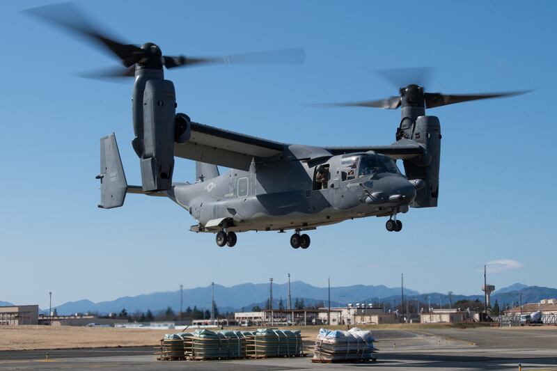 Japan suspends Osprey flights after fatal US aircraft crash