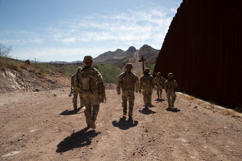 Air Force to manage new militarized zone along US-Mexico border