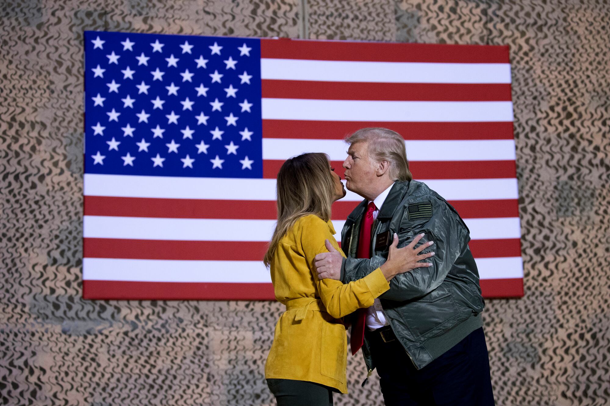 President Trump, first lady make surprise Iraq visit