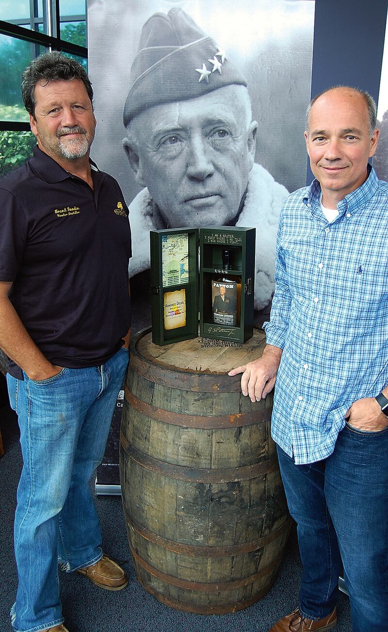 Image of World War II general adorns new bottles of liquor