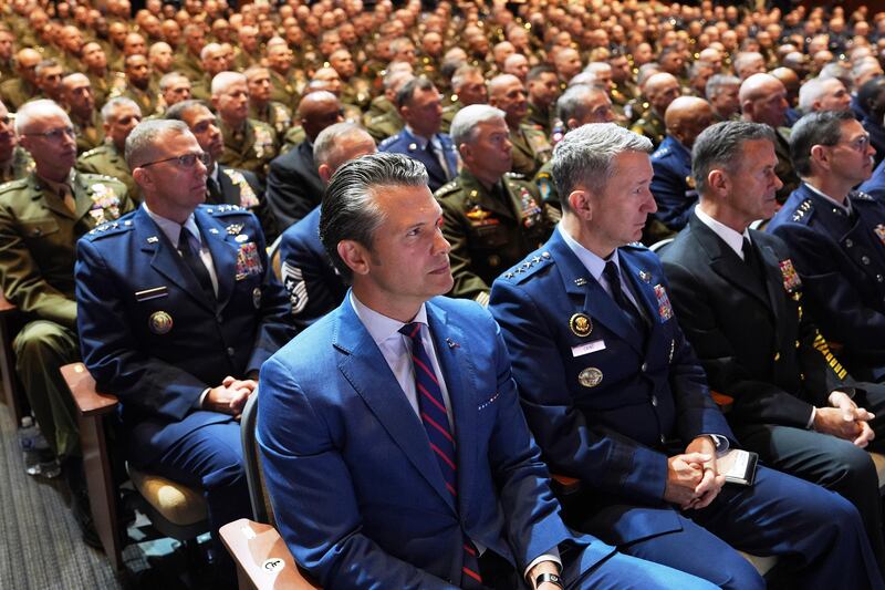 Hegseth blasts ‘fat troops’ in rare gathering with military brass