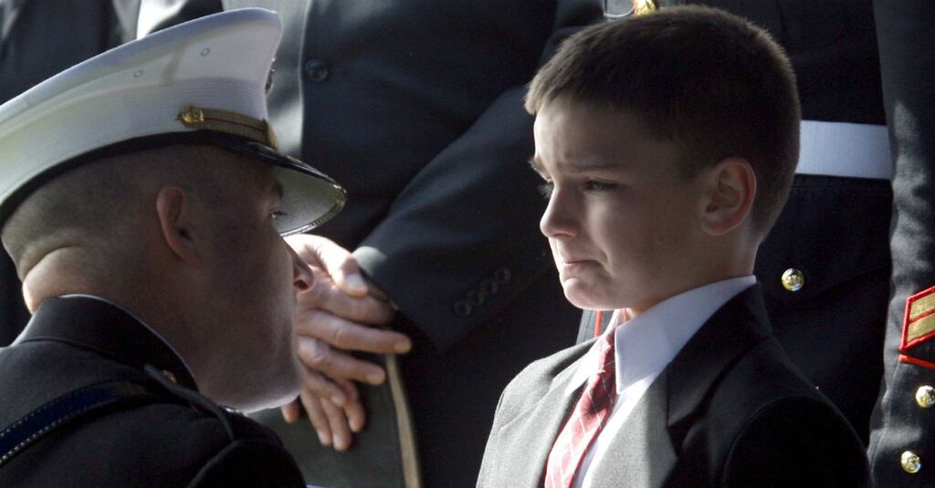 Iconic son of fallen Marine, others awarded $7.7 million in scholarships