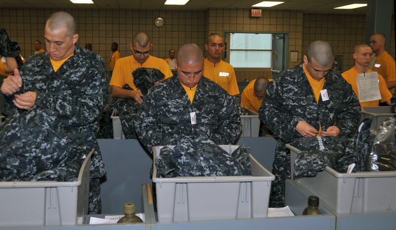 Navy's digital blue cammies: A history of the NWU in photos