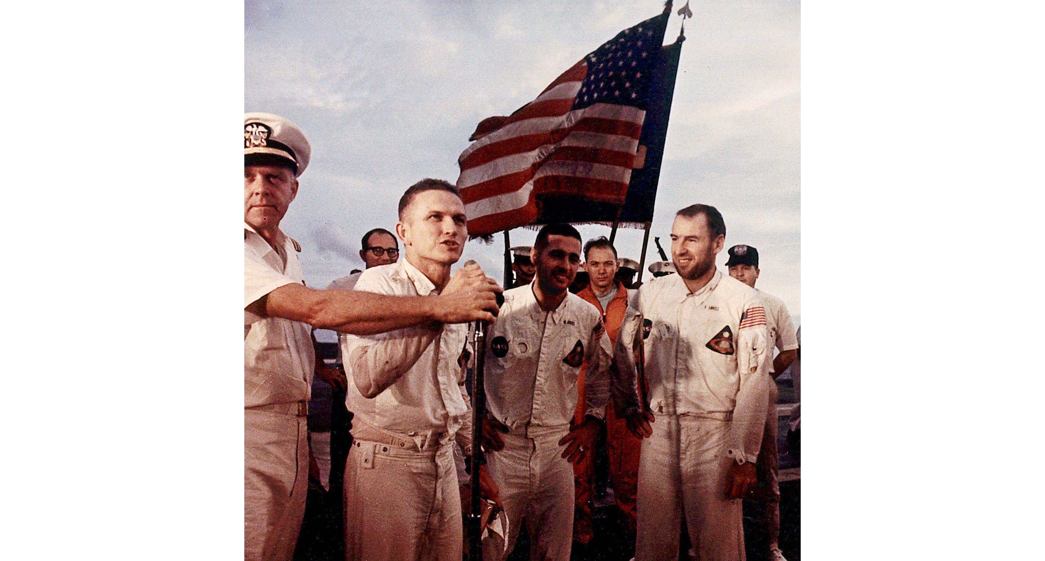 Today in history: Coming home from the moon in 1968