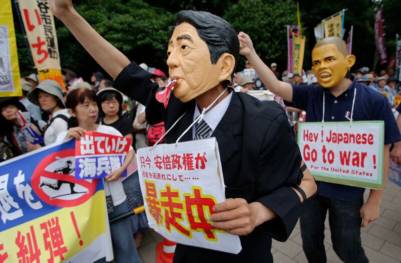 Massive protest on Okinawa opposes U.S. military after killing
