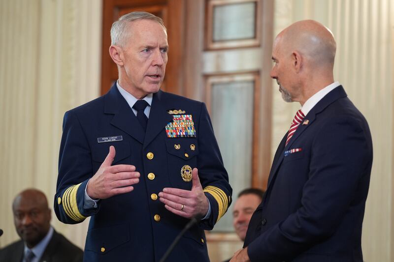 Trump nominates Lunday as Coast Guard commandant