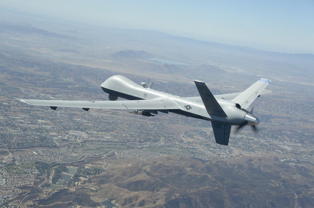 American military loses drone over Libyan capital