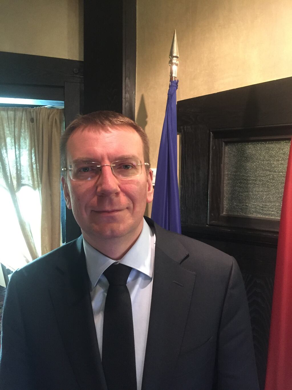 Latvia wants greater NATO presence to offset Russia