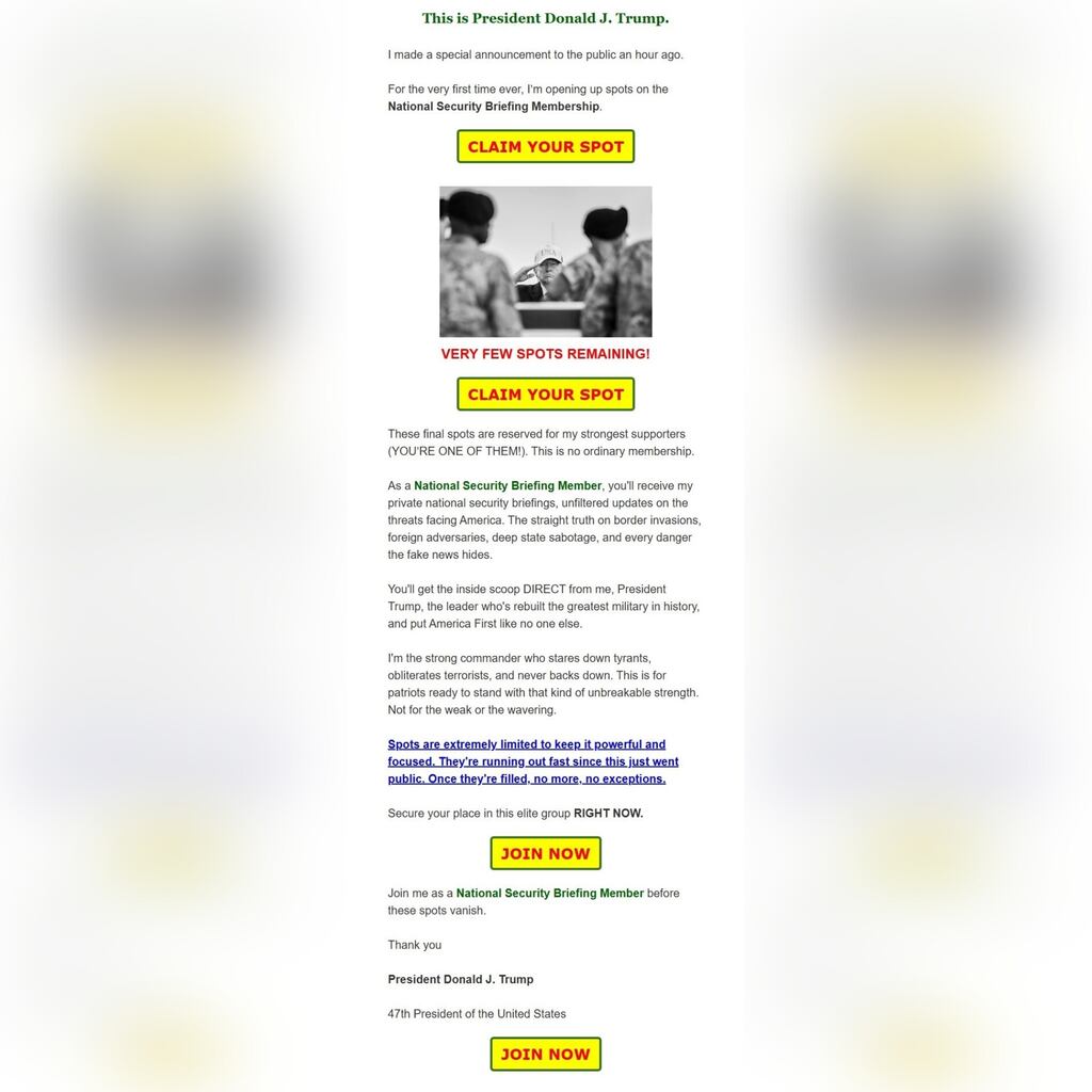 Trump fundraising email uses photo of March 7 dignified transfer of ...