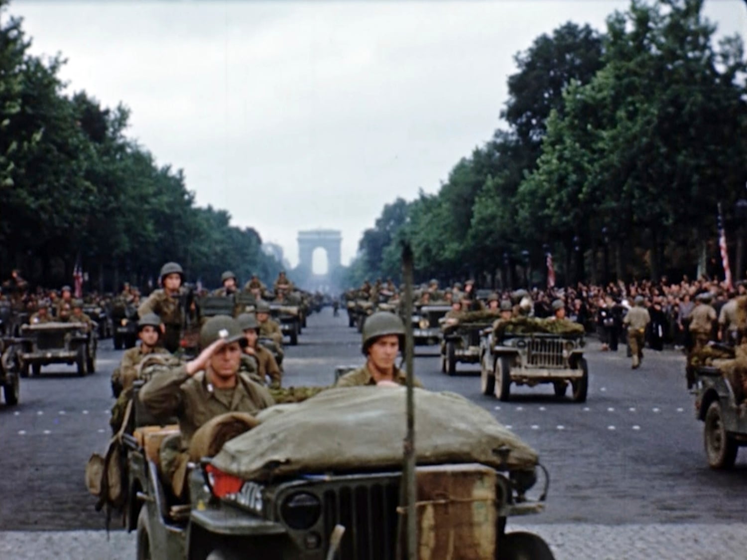 Rare color footage brings D-Day memories alive, 75 years on