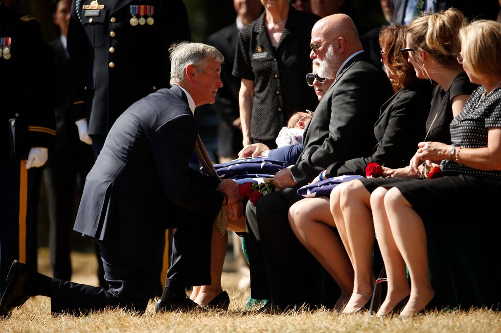 Army Staff Sgt. Thomas C Florich III laid to rest in Arlington