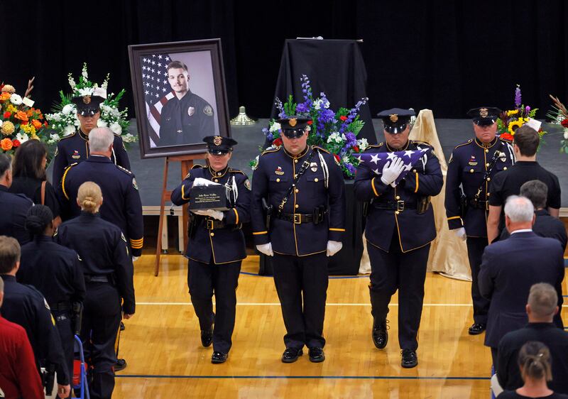 Veteran killed in Fargo police ambush remembered as ‘brave young man’