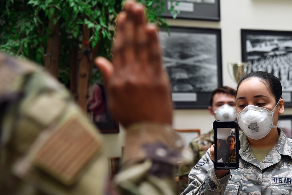 Thousands defer plans to leave the military during crisis