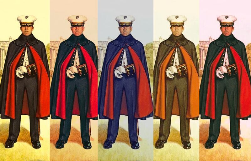 Attention, ladies: You can now wear the iconic Marine Corps boat cloak