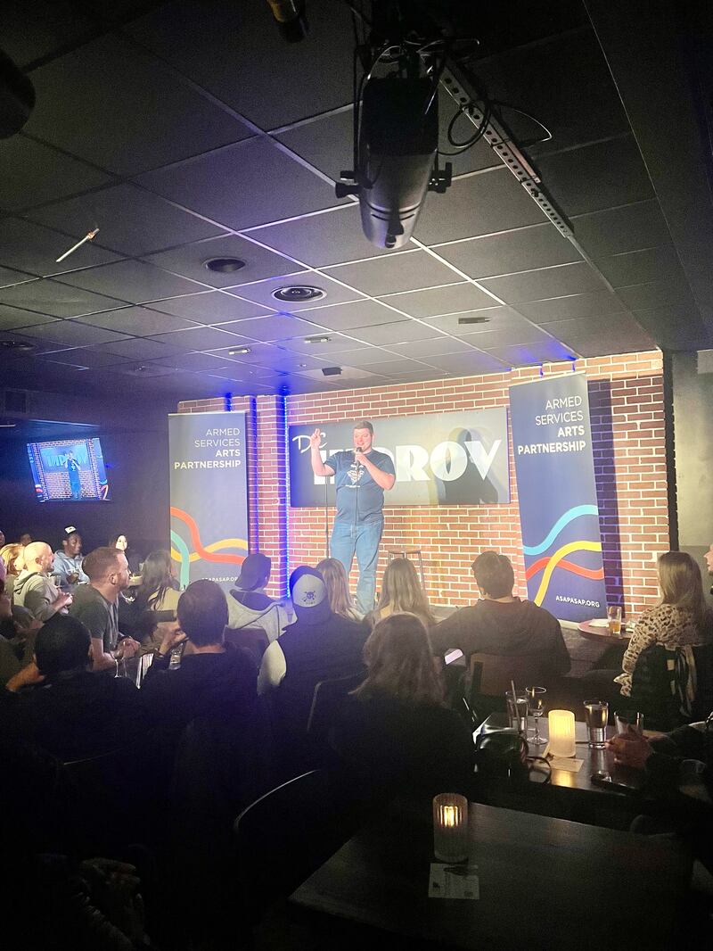 How stand-up comedy can heal the military-connected community