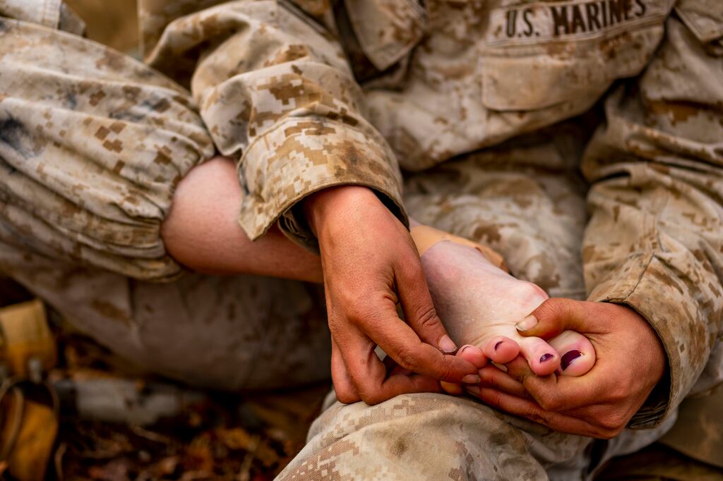 Foot problems are common among troops — here’s how to avoid injury