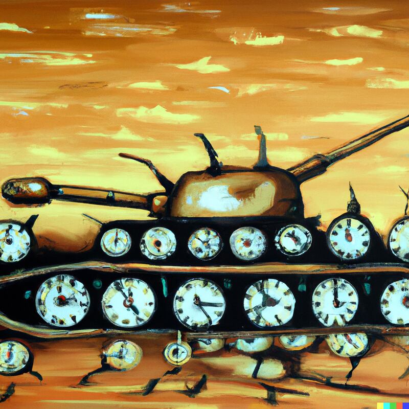 Be sure to tank your artist — AI turns tanks into famous works of art