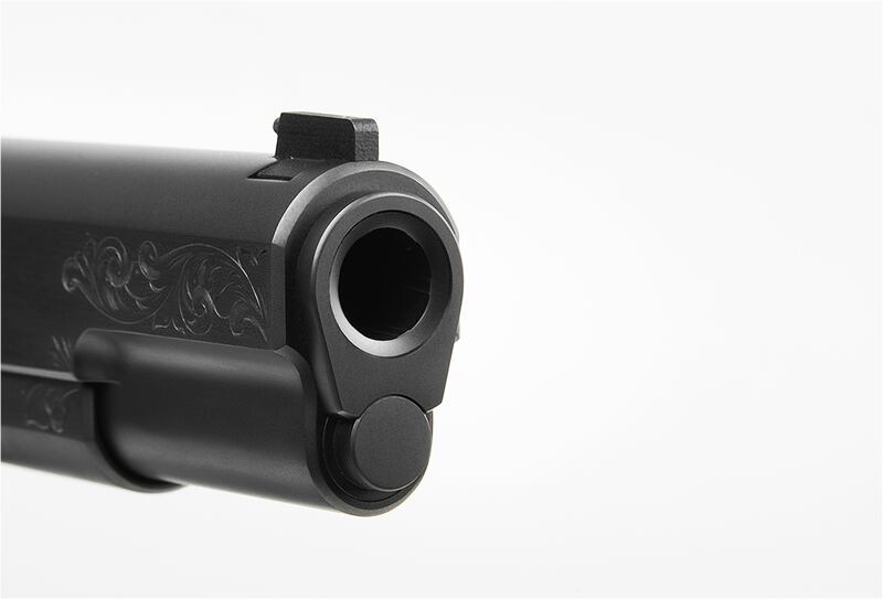 The Nighthawk Customs VIP Black is a 1911 with style