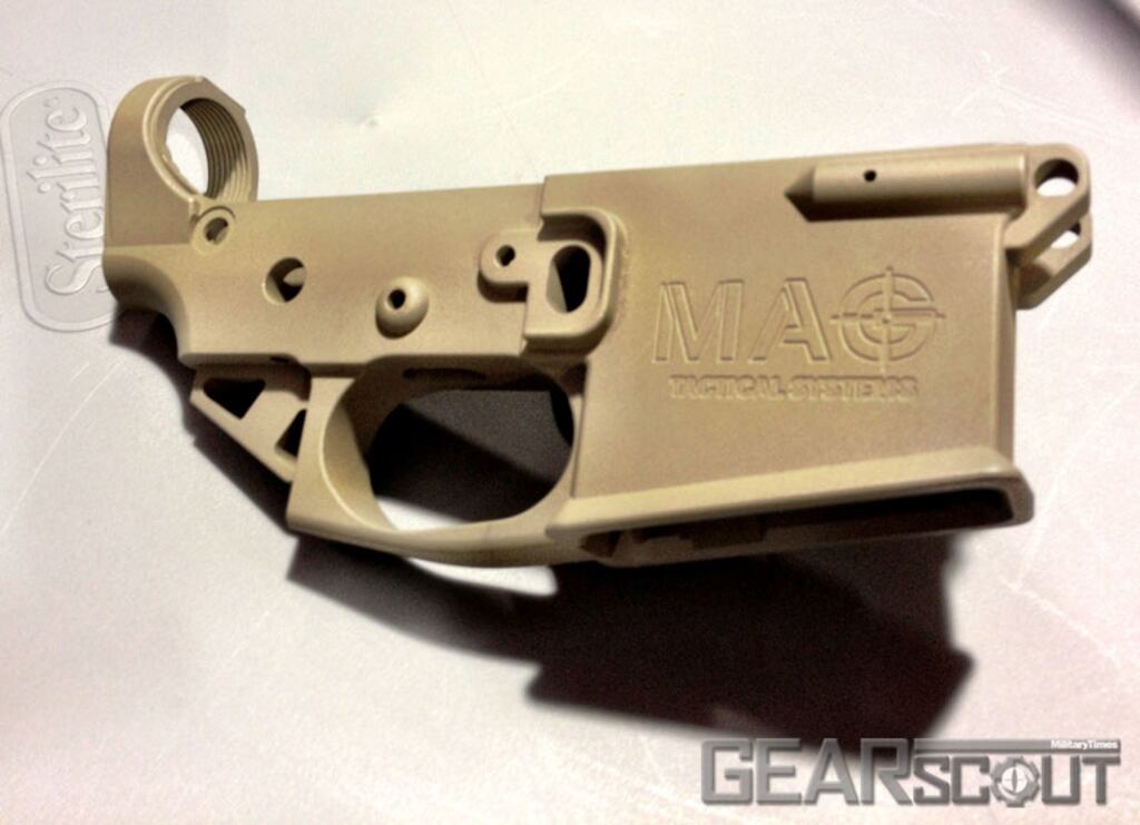 The lightest lightweight AR lower receiver