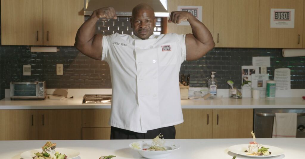 Chef Andre Rush wants veterans to choose passion over a paycheck