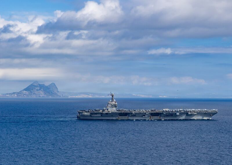 USS Gerald Ford the second aircraft carrier sent to Middle East: Report