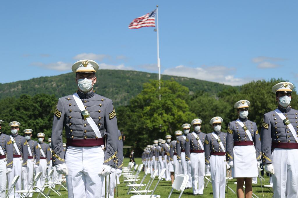 Trump calls out China, protests and the Afghanistan war in West Point ...