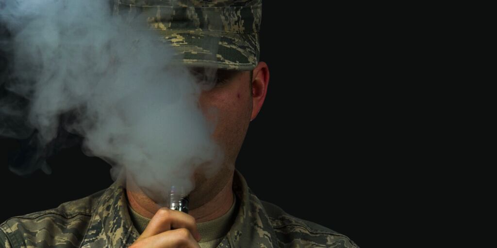 Why troops should be wary of blue lotus when using vapes, e-cigarettes
