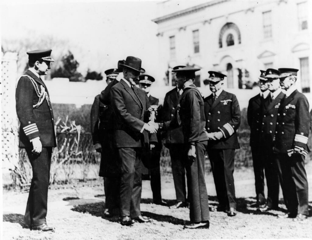 100 years ago Friday, the first submariner received the Medal of Honor