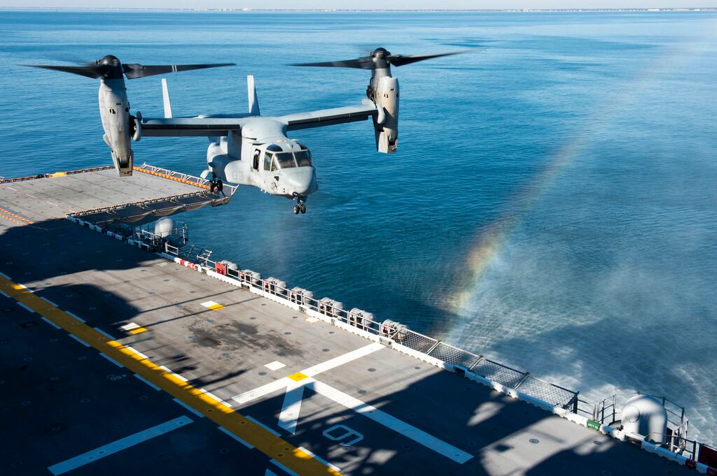 Navy amphib readiness dips as sailors, Marines deploy for Caribbean