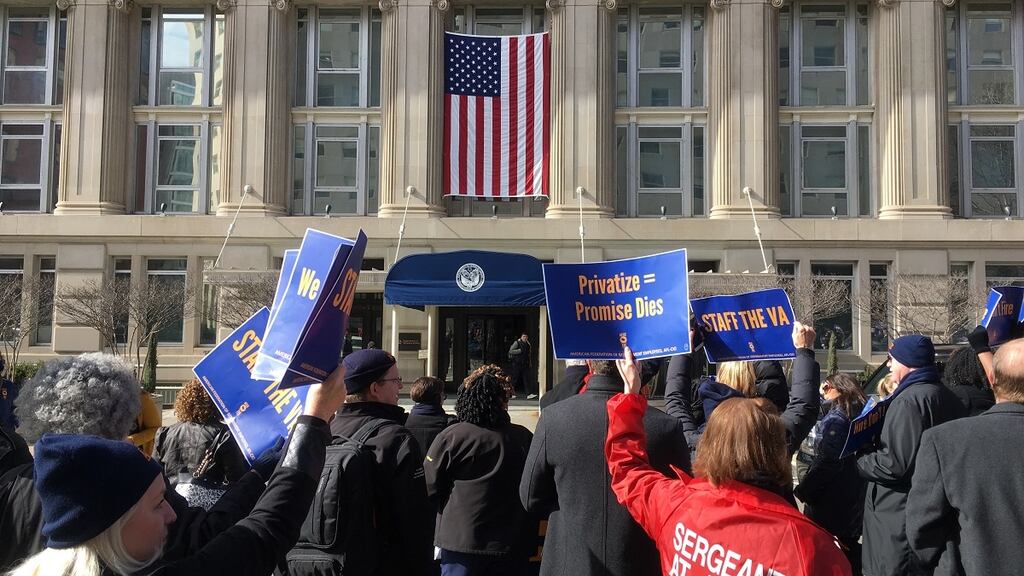VA severs ties with most federal unions, terminating worker contracts