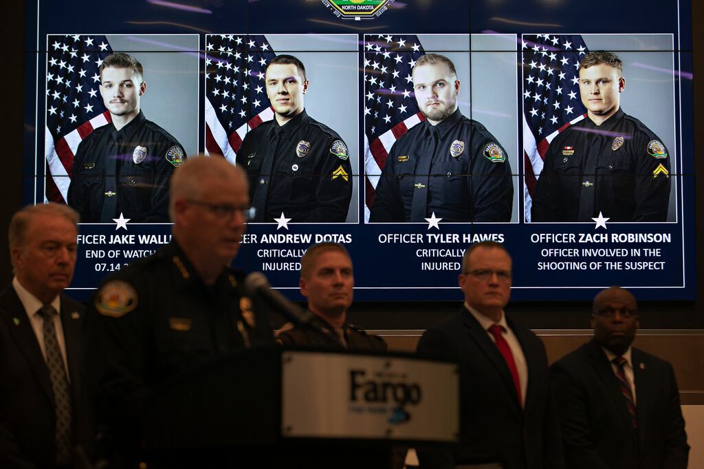 Veteran, Guardsmen among officers involved in Fargo police shooting