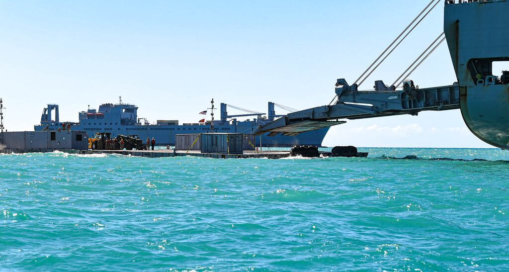 US military pier in Gaza to cost $320 million, Pentagon estimates