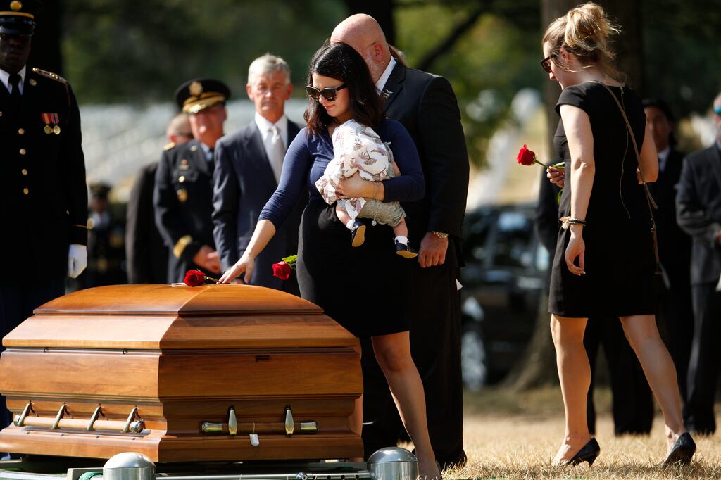 Army Staff Sgt. Thomas C Florich III laid to rest in Arlington