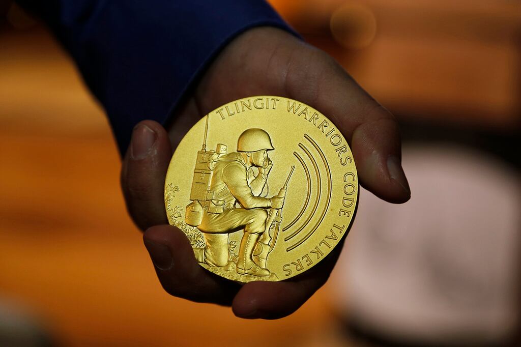 Tlingit Code Talkers feted in Alaska for World War II role