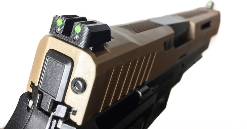 This 'custom' handgun from Sig makes a statement on (and off) the range