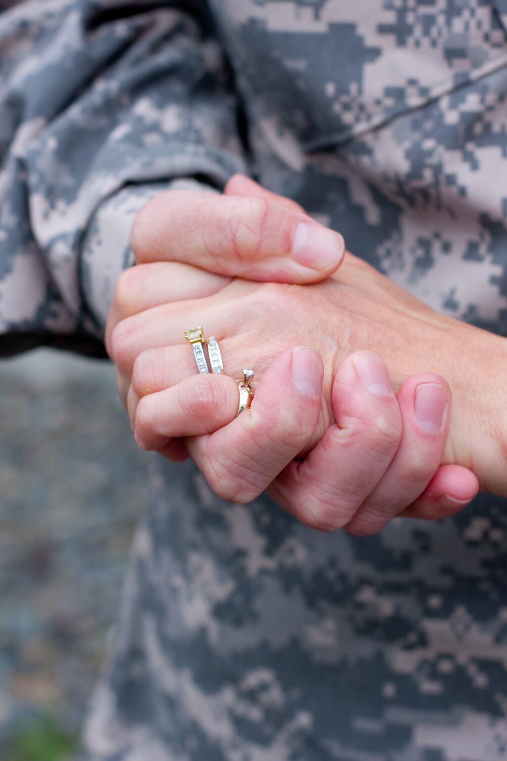 Soldiers often marry young, and for good reasons